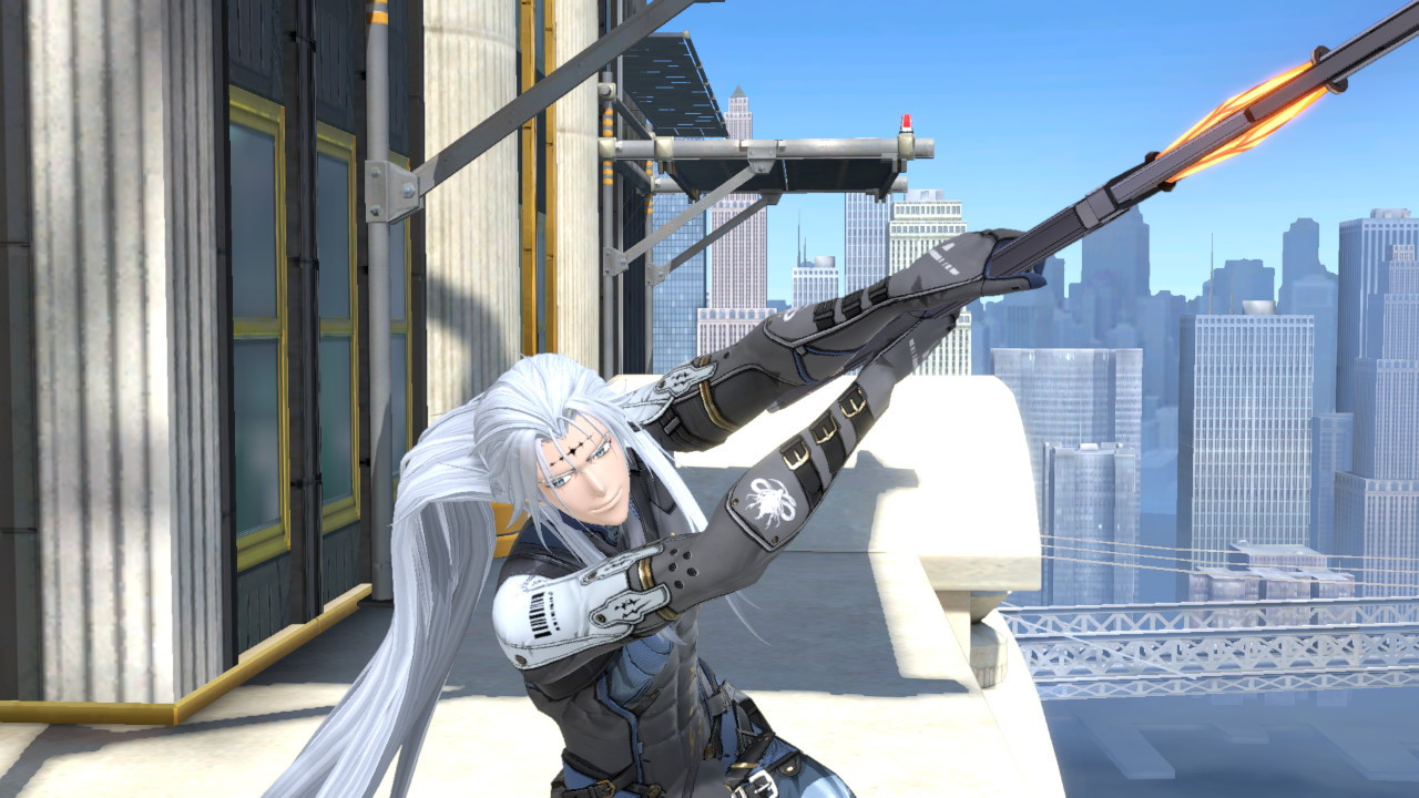 Wuwa Calcharo over Sephiroth Mod for Super Smash Bros. Ultimate | SSBU Mods