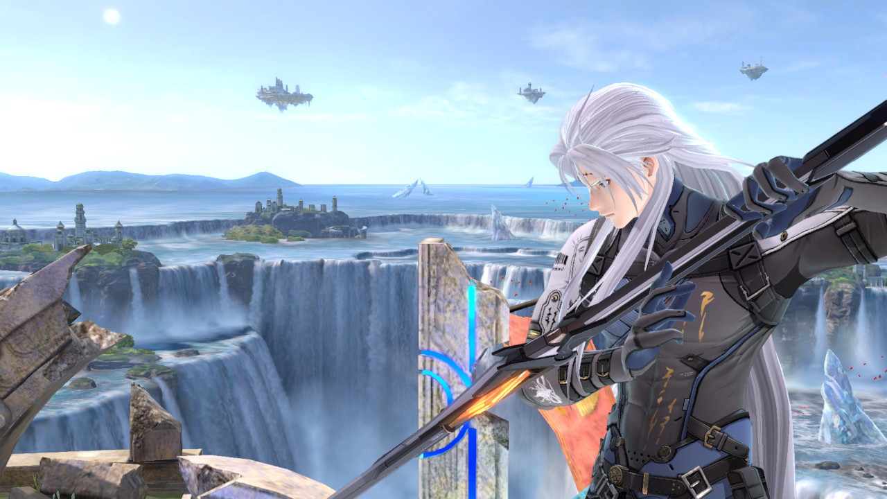 Wuwa Calcharo over Sephiroth Mod for Super Smash Bros. Ultimate | SSBU Mods