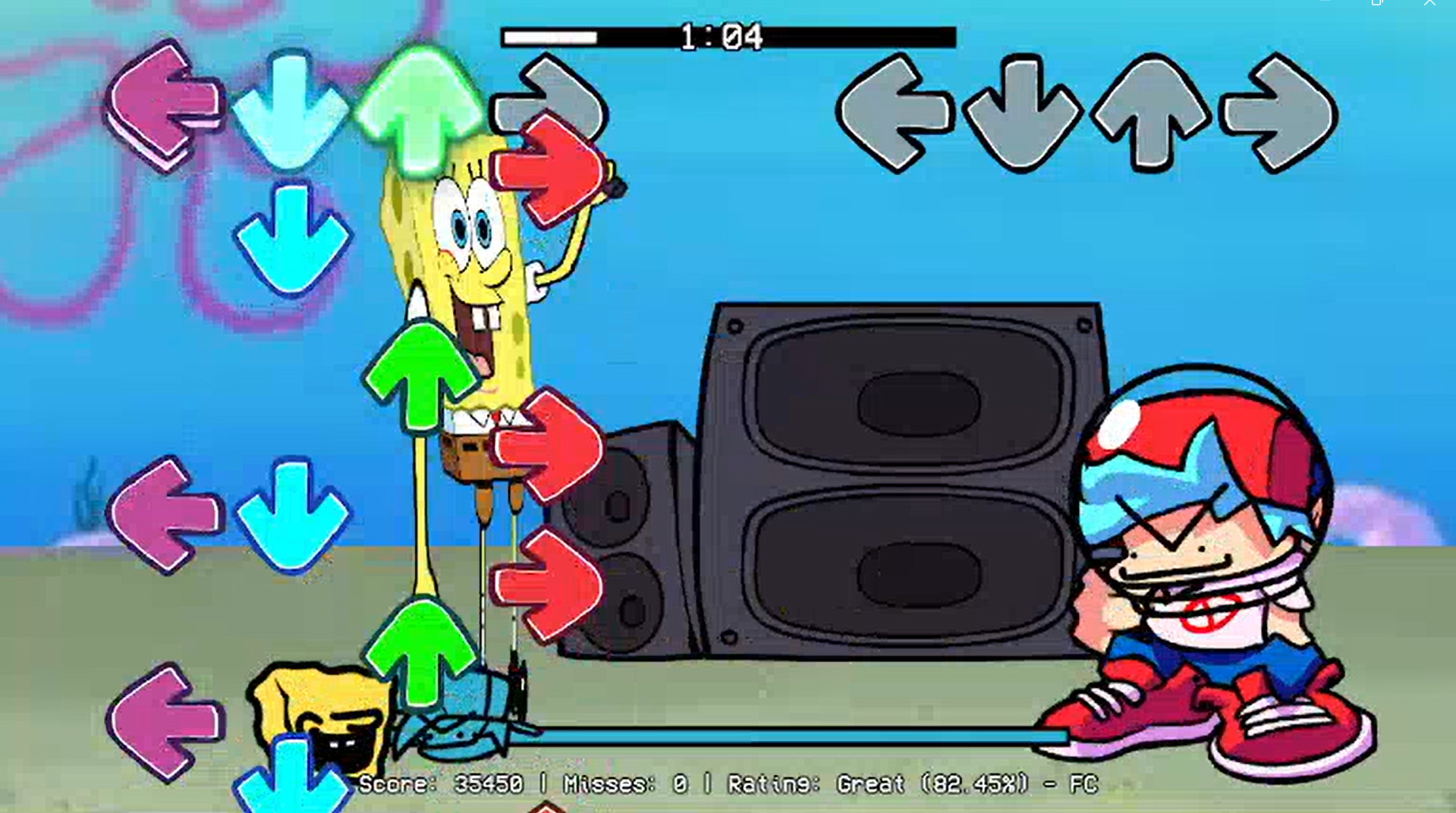 [SENSITIVE CONTENT] Vs Spong v1 Psych Port Mod for Friday Night Funkin ...