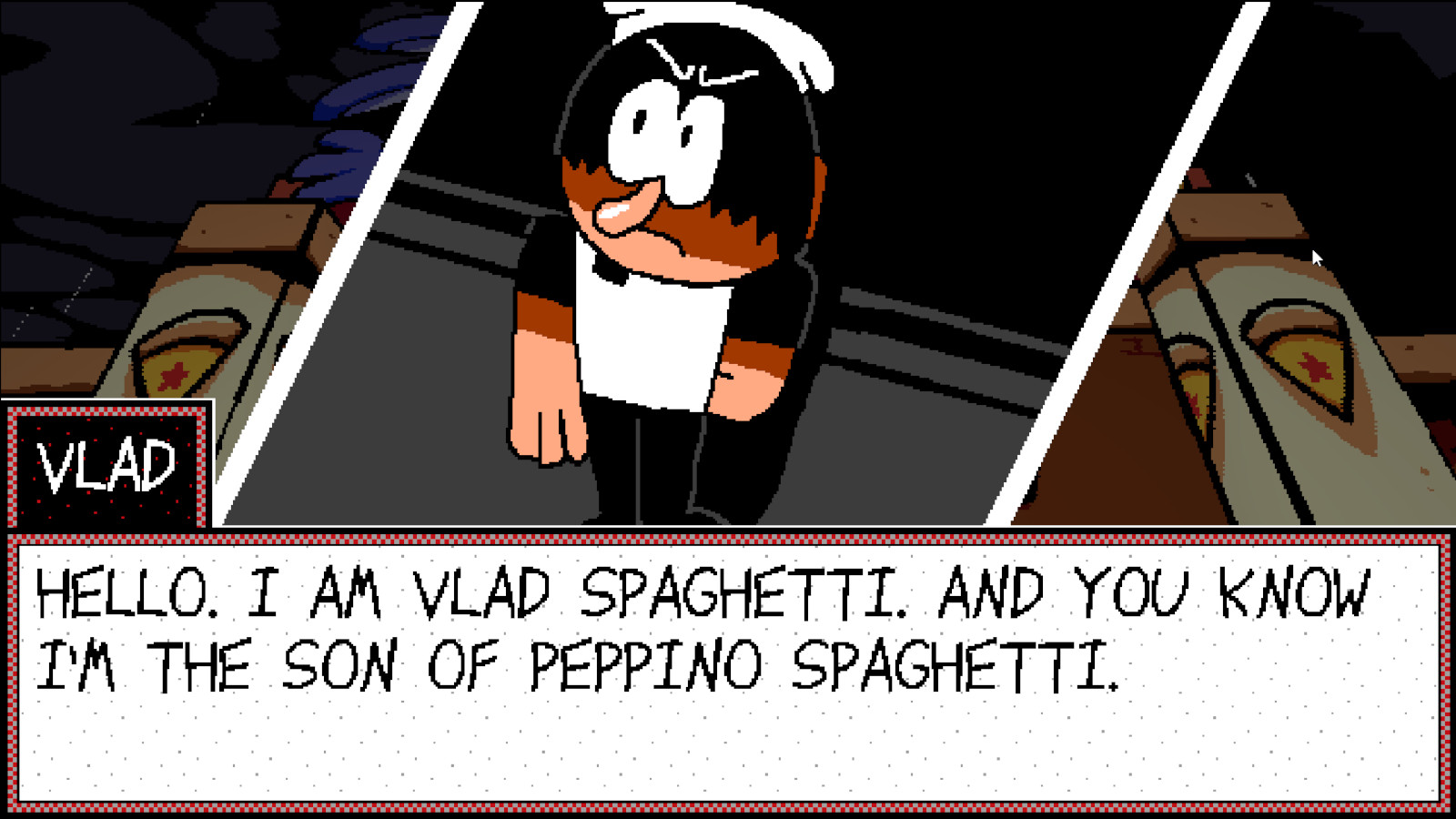 vlad spaghetti custom guard Mod for Five Nights at Frickbear's 3 | FB3 Mods