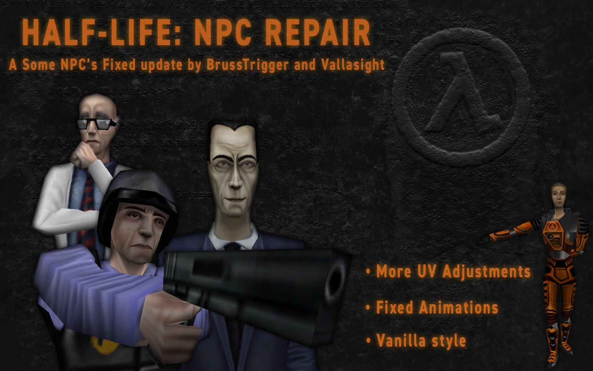 HL1: NPC Repair Mod for Half-Life | HL Mods