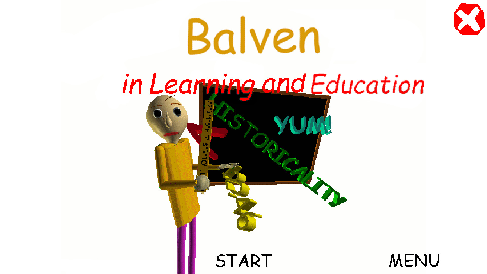 Balven in Learning and Education Mod for Baldi's Basics | Baldi Mods