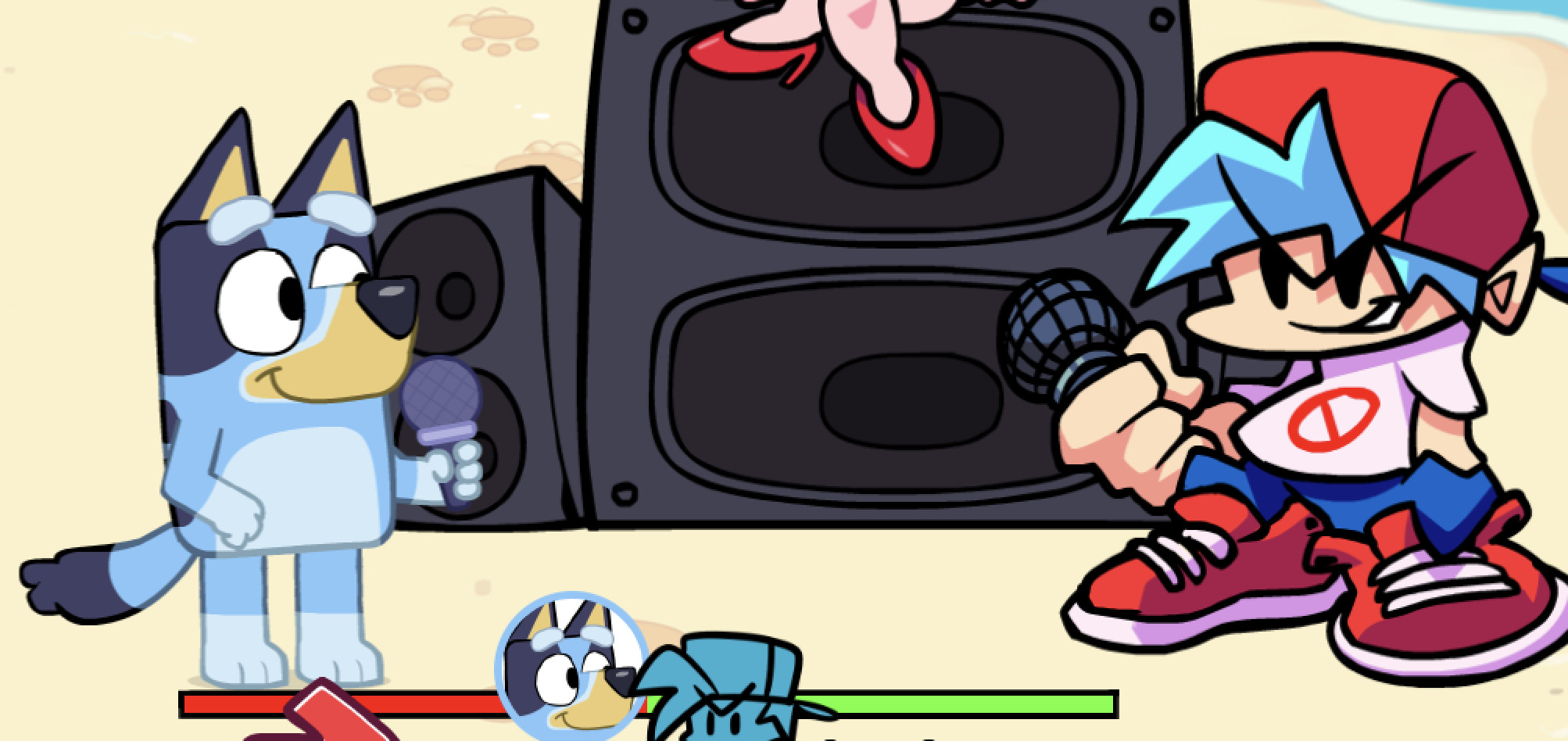 FNF VS Bluey Mod for Friday Night Funkin' | FNF Mods