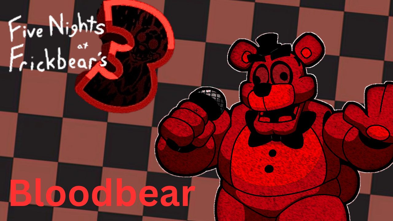 BloodBear (Reskin) Mod for Five Nights at Frickbear's 3 | FB3 Mods