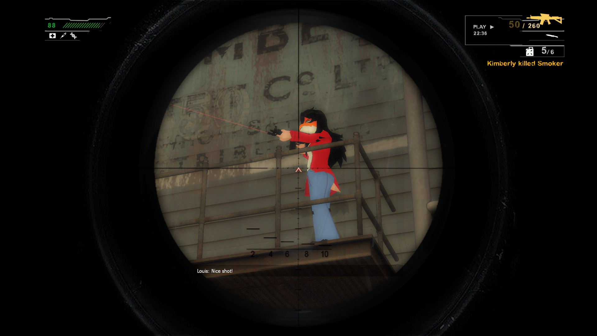 (OC) Vicky over Francis Mod for Left 4 Dead 2 | L4D2 Mods
