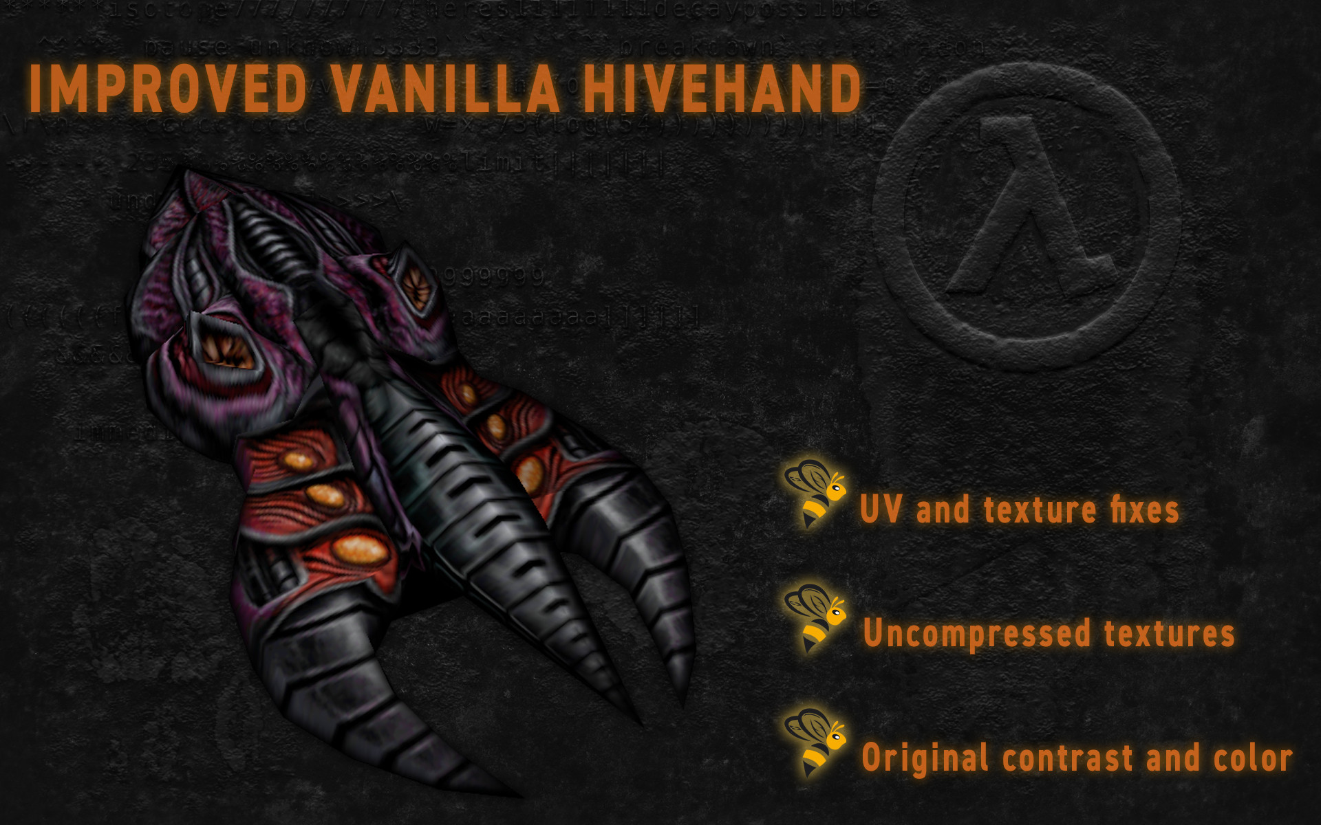 HL1: Improved Vanilla Hivehand Mod for Half-Life | HL Mods