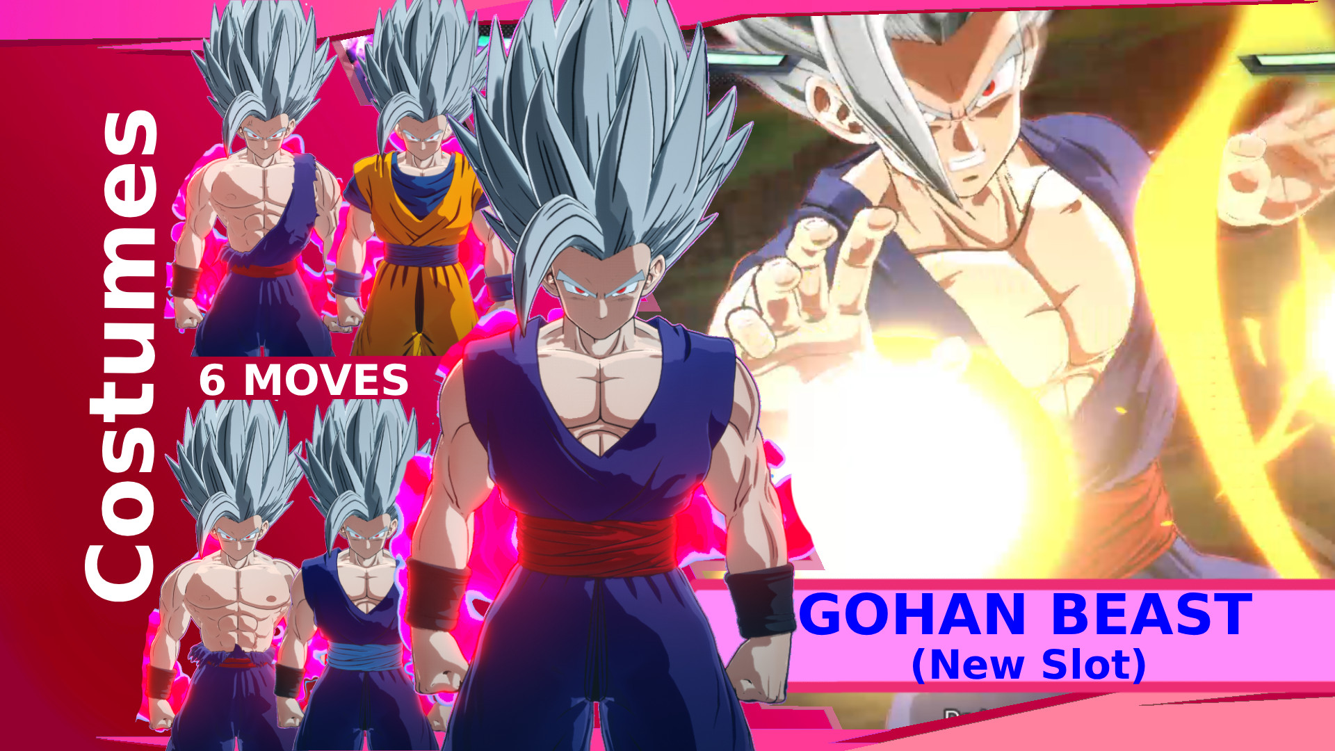 BEAST GOHAN V2 [NEW SLOT] Mod for Dragon Ball: Sparking! ZERO | DBSZ Mods