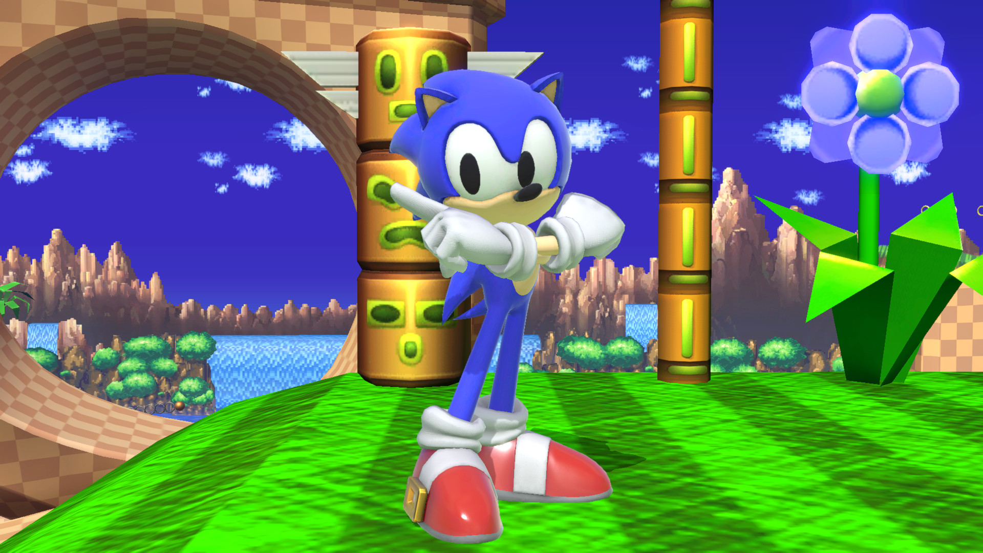 1-Up Head Sonic Mod for Super Smash Bros. Ultimate | SSBU Mods