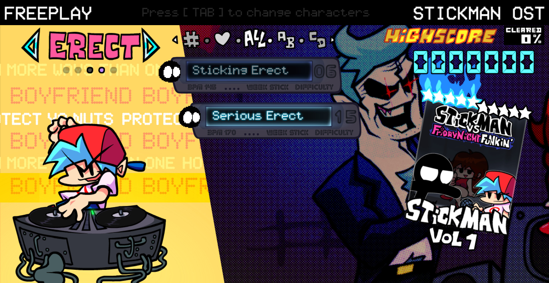 Stickman Vs Friday Night Funkin' (V-Slice Port) Mod for Friday Night ...