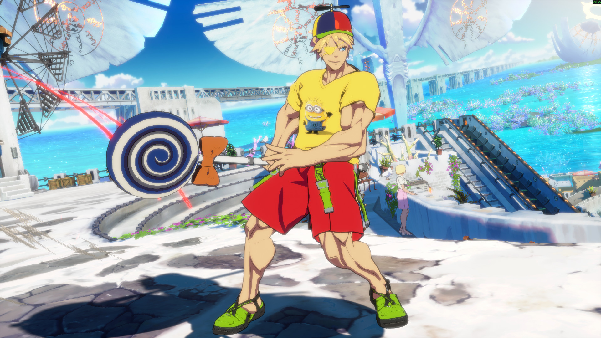 Sin Kiske as that Silly Dog Mod for GUILTY GEAR -STRIVE- | GGST Mods