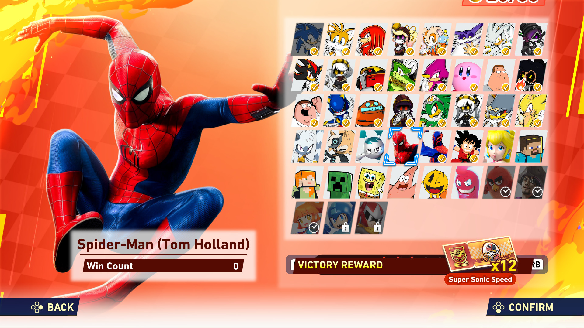 Spider-Man Brand New Day UI Render Mod for Sonic Racing: CrossWorlds ...