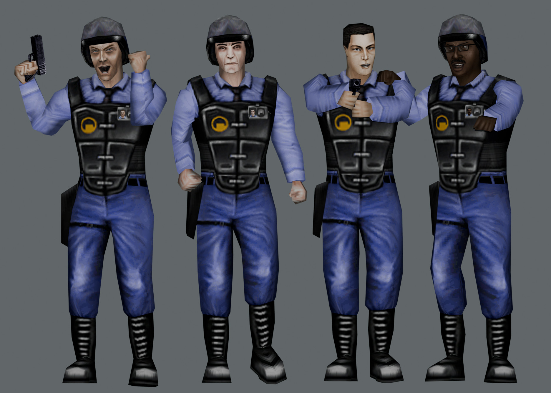 Barney Model Revised Mod for Half-Life: MMod | HL1 MMod Mods