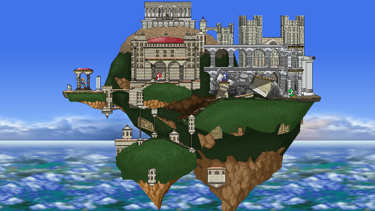 Hyrule Temple - Super Smash Bros. Melee Mod for Prism Cross | PC Mods