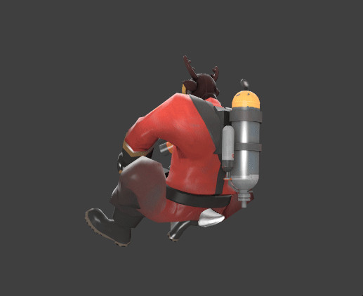 Pyro the Flamedeer Tail addition Mod for Team Fortress 2 | TF2 Mods