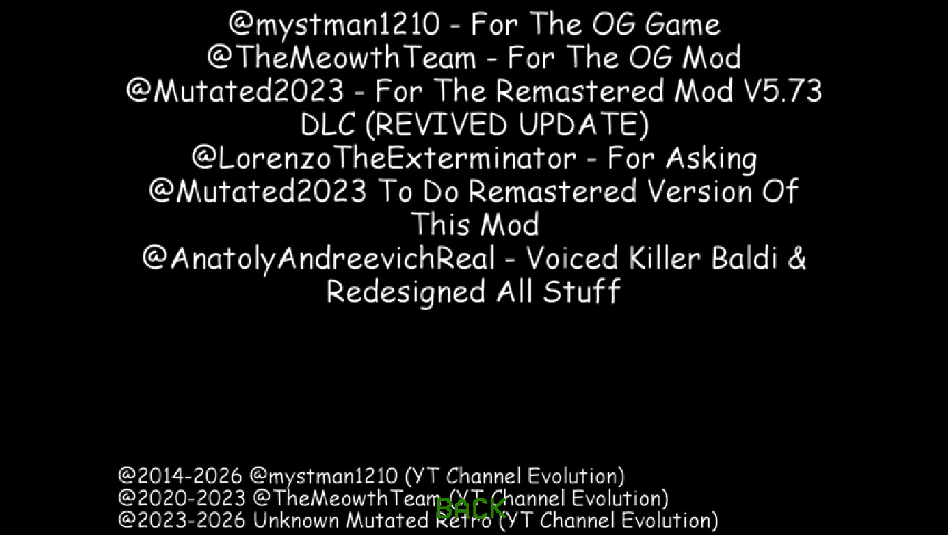 [SENSITIVE CONTENT] Killer Baldis Horror House Remastered Mod for Baldi ...