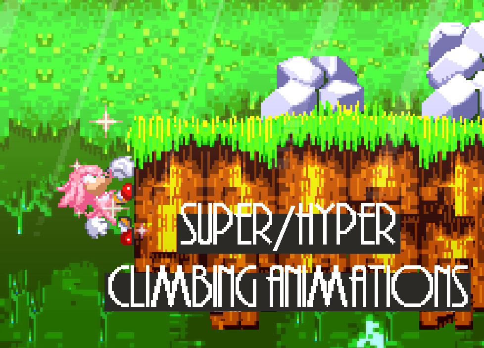 Super/Hyper Climbing Animations Mod for Sonic 3 A.I.R. | S3AIR Mods
