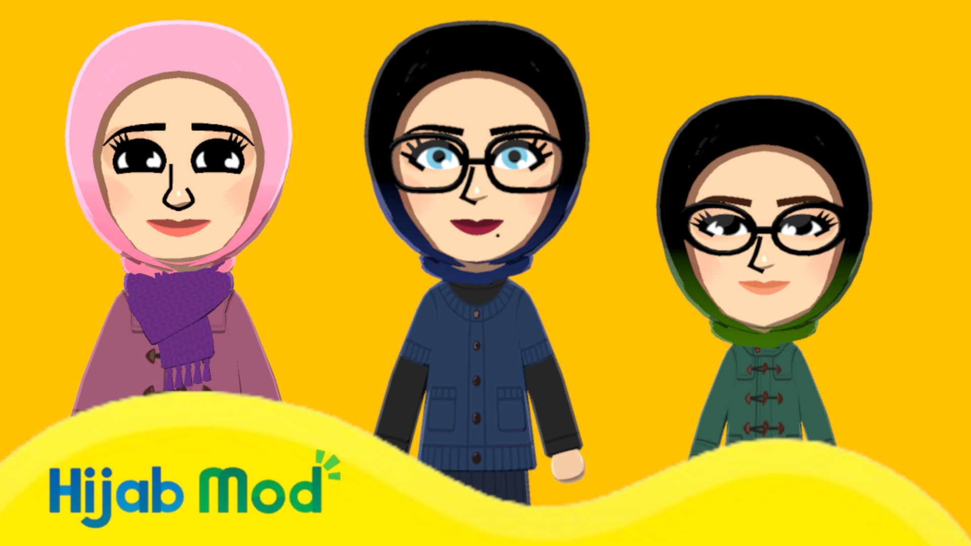 Hijab Mod (HairStyle) Mod for Tomodachi Life: Living The Dream | TLLD Mods