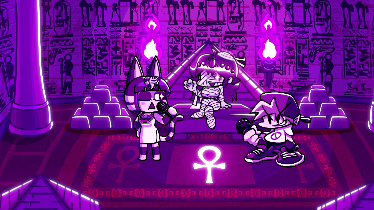 The Ankha Beat Crossing Mod for Friday Night Funkin' | FNF Mods