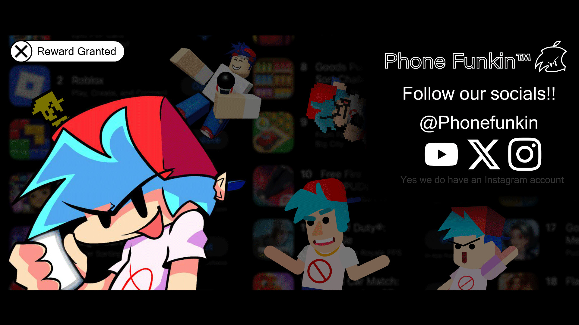 Phone Funkin' Mod for Friday Night Funkin' | FNF Mods