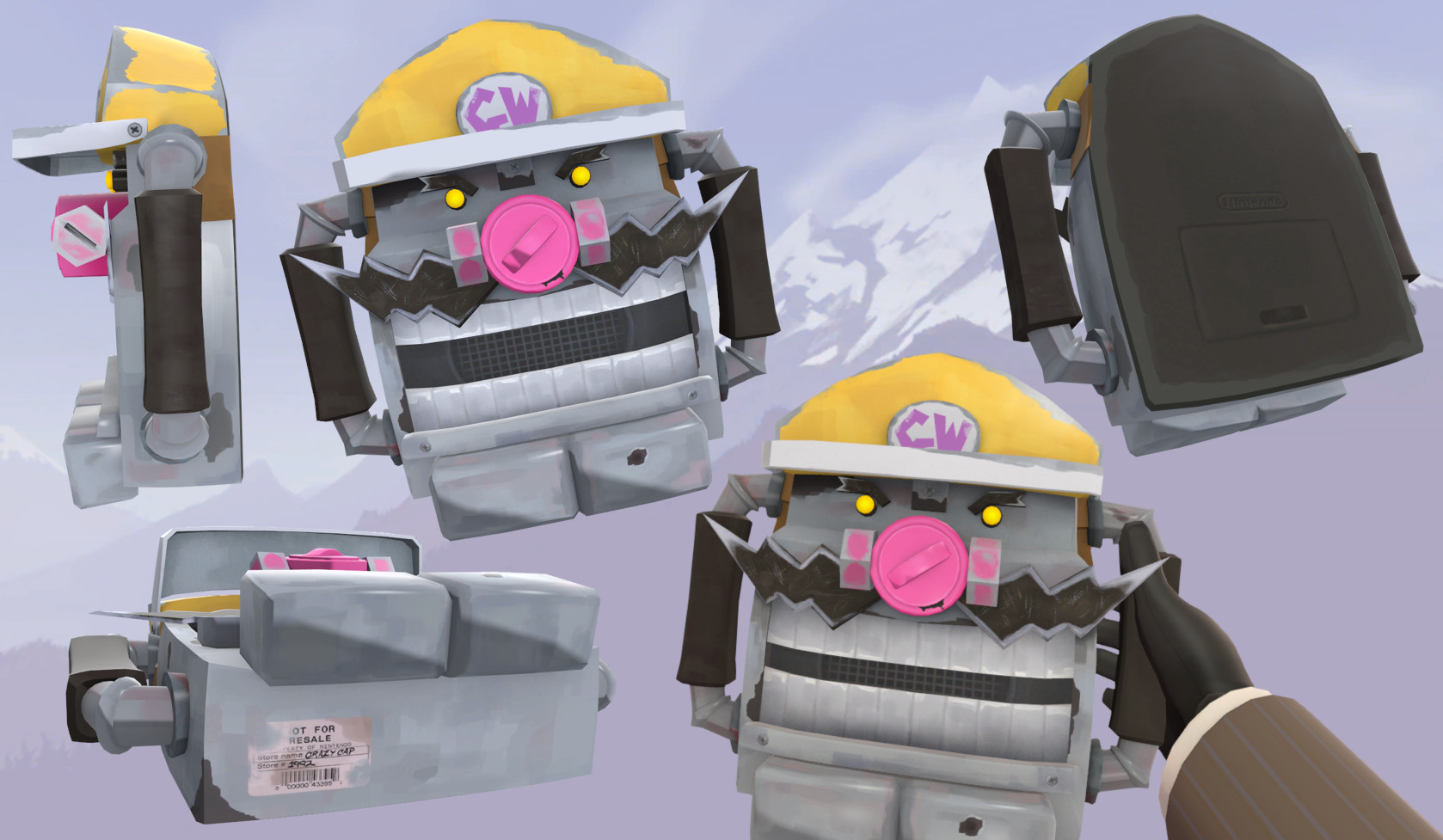 Living with Wario Ap-Sap Mod for Team Fortress 2 | TF2 Mods