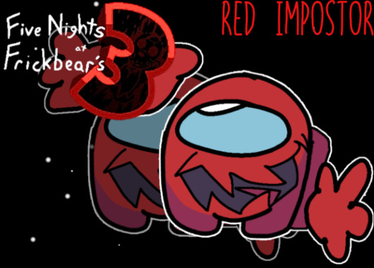 Playable Red Impostor Mod for Five Nights at Frickbear's 3 | FB3 Mods