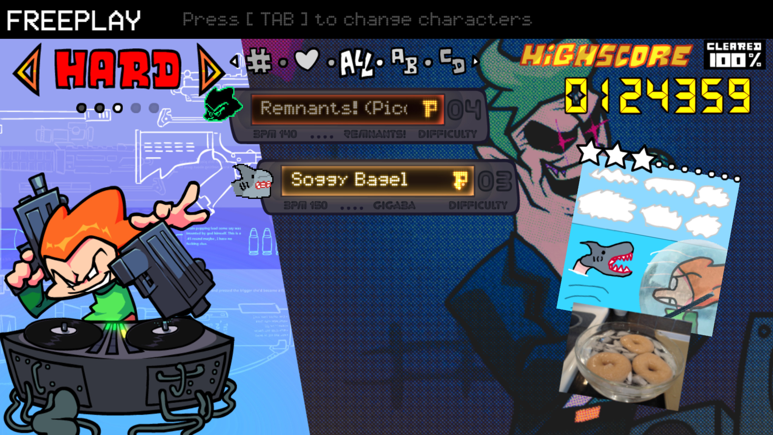 SOGGY BAGEL - ONESHOT Mod for Friday Night Funkin' | FNF Mods