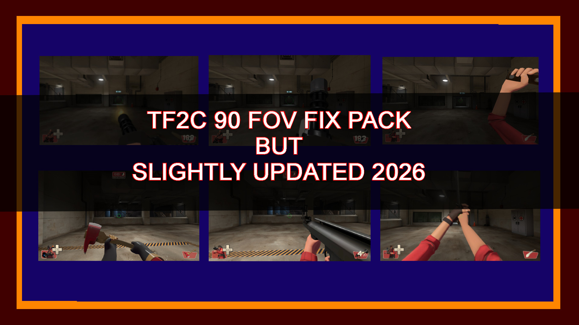 TF2C Slightly Updated 90 FOV Fixes Mod for Team Fortress 2 Classified ...