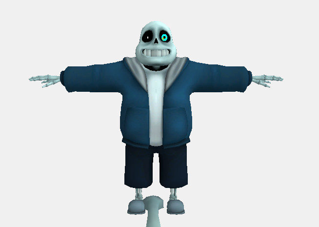 SFM Sans over GoldenNickXT's Sans Mod for Super Smash Bros. Brawl ...