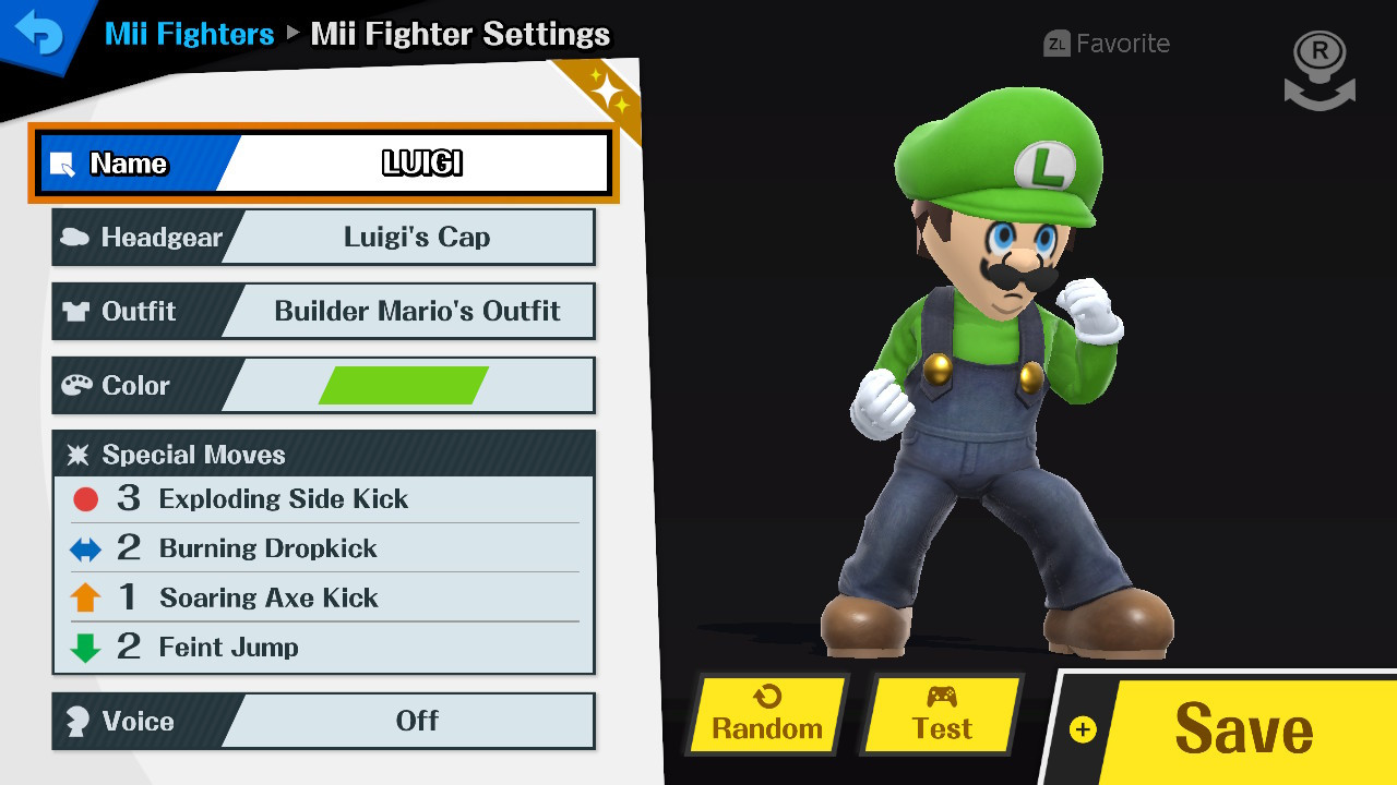 Mario, Luigi, and Wario Mii Outfits Mod for Super Smash Bros. Ultimate ...