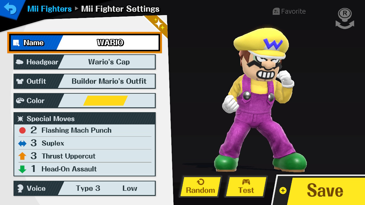 Mario, Luigi, and Wario Mii Outfits Mod for Super Smash Bros. Ultimate ...