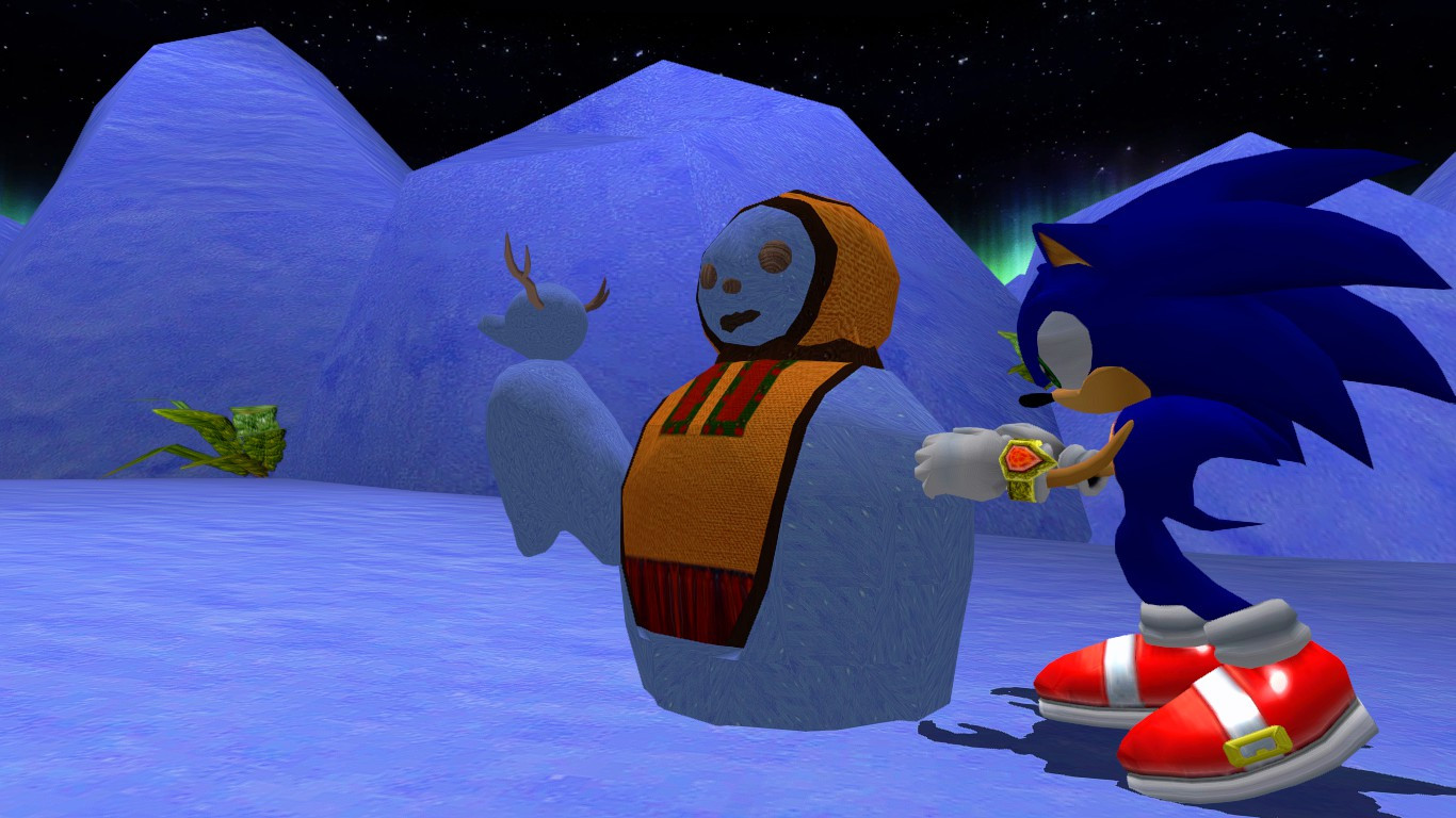 Cool Edge (Holoska) Garden - Dark Mod for Sonic Adventure 2 | SA2 Mods