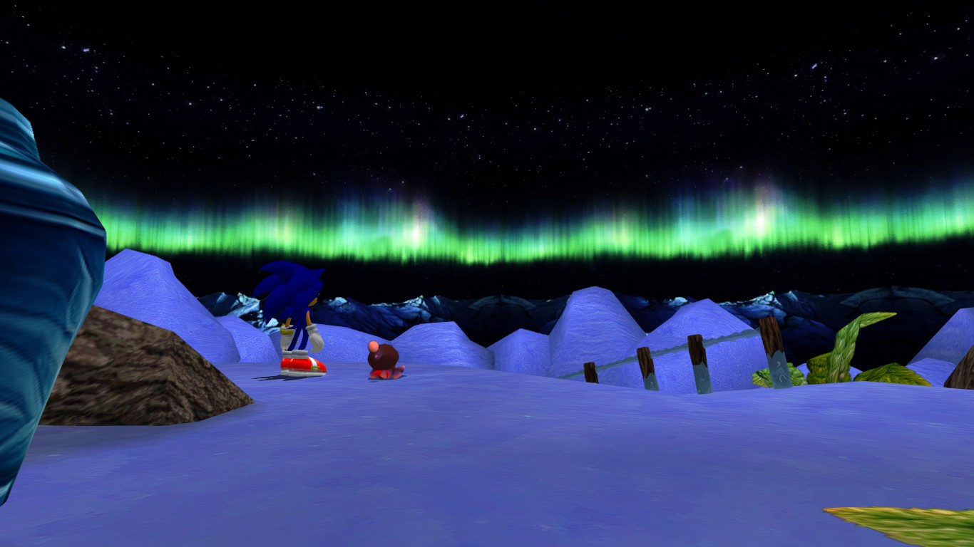 Cool Edge (Holoska) Garden - Dark Mod for Sonic Adventure 2 | SA2 Mods
