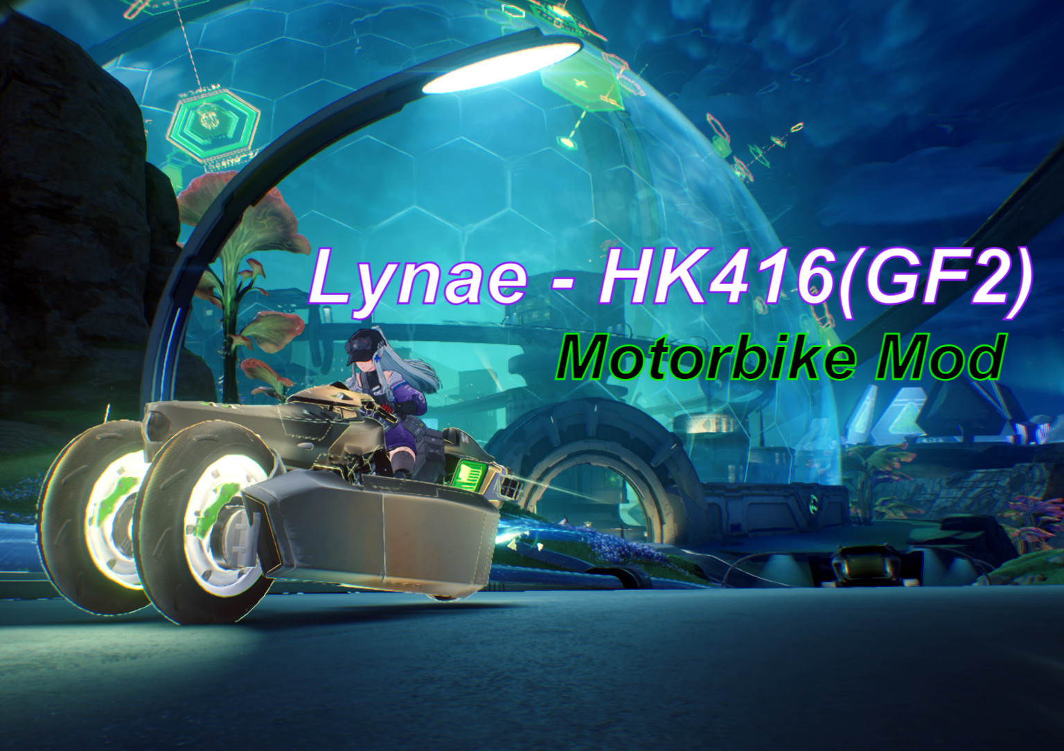 Lynae-Klukai/HK416-Motorbike|琳奈-可露凯-摩托模组 Mod for Wuthering Waves | WuWa ...