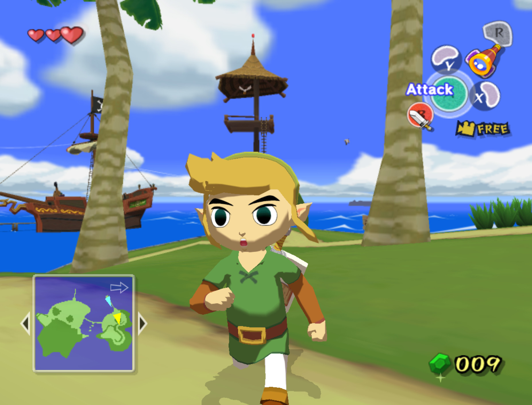 Oracle of Ages/Seasons Link Mod for The Legend of Zelda: The Wind Waker ...