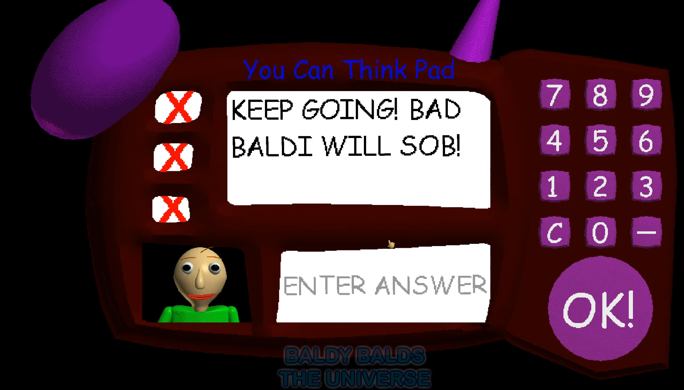 [SENSITIVE CONTENT] The Math Is Leaking Mod for Baldi's Basics | Baldi Mods