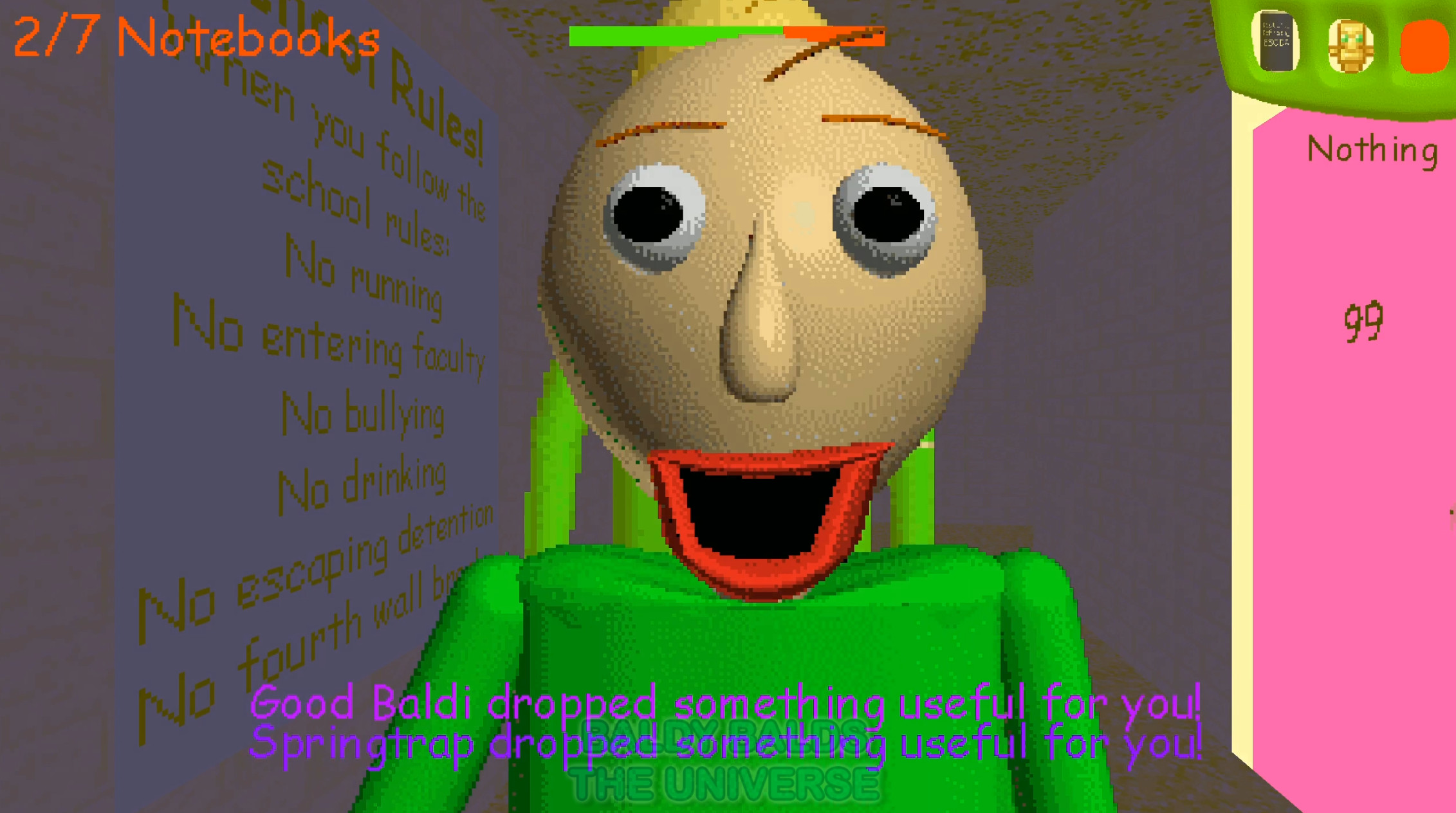[SENSITIVE CONTENT] The Math Is Leaking Mod for Baldi's Basics | Baldi Mods