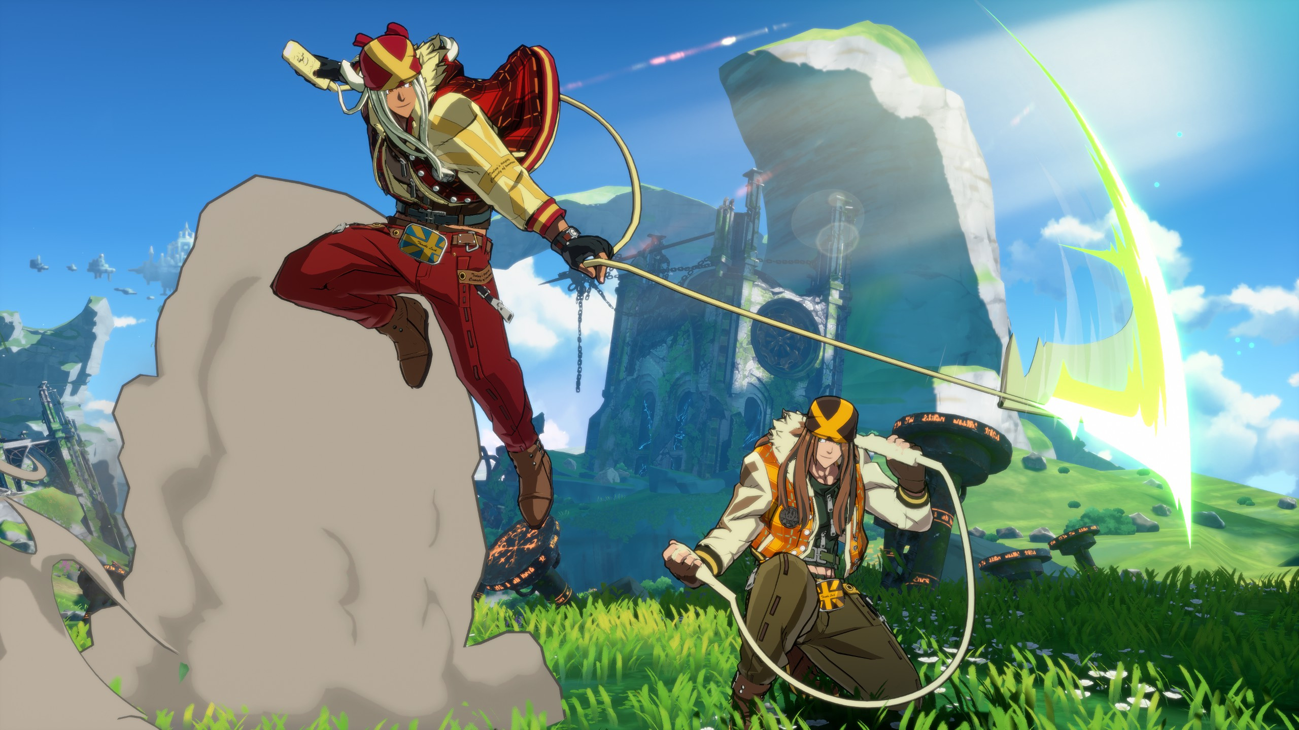 Axl - Fauxy Fur Jacket + Fox Tail Mod for GUILTY GEAR -STRIVE- | GGST Mods