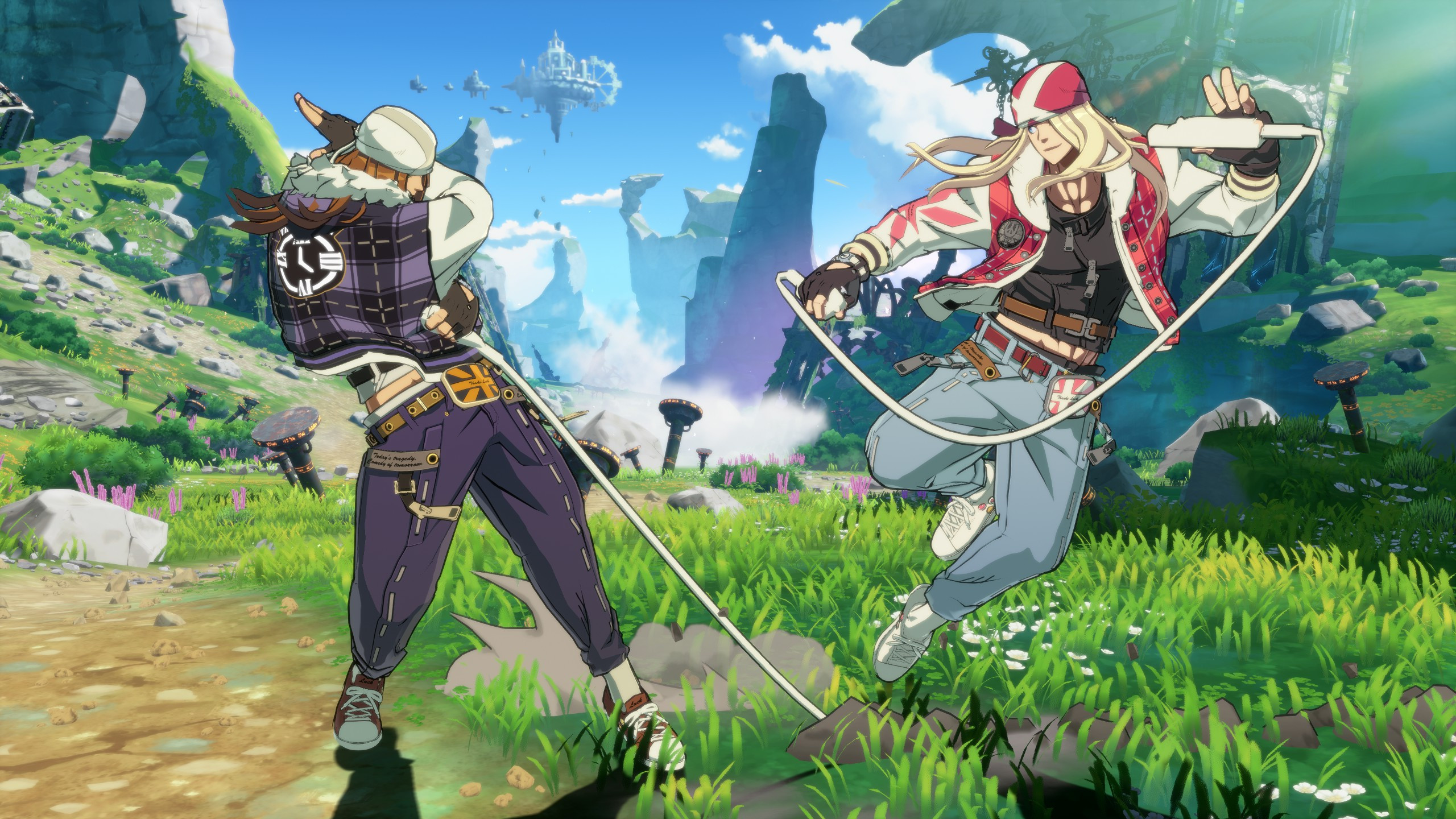 Axl - Fauxy Fur Jacket + Fox Tail Mod for GUILTY GEAR -STRIVE- | GGST Mods