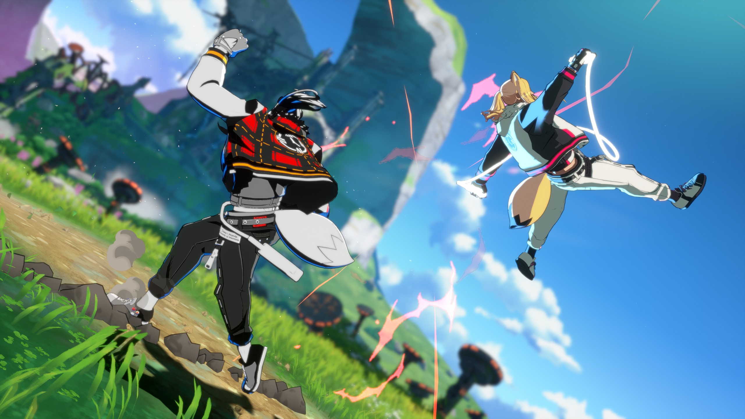 Axl - Fauxy Fur Jacket + Fox Tail Mod for GUILTY GEAR -STRIVE- | GGST Mods