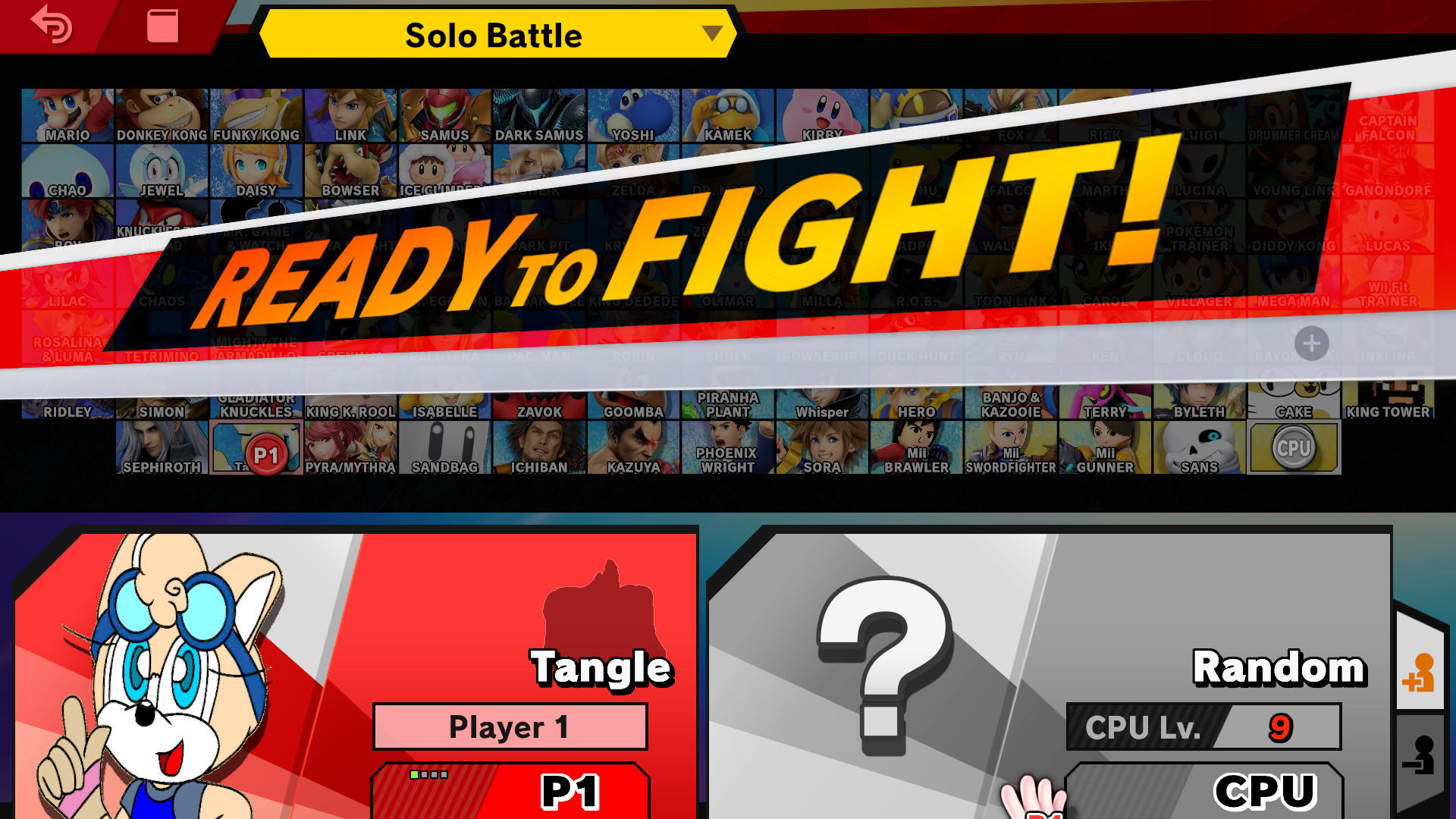 Extreme gear tangle Mod for Super Smash Bros. Ultimate | SSBU Mods