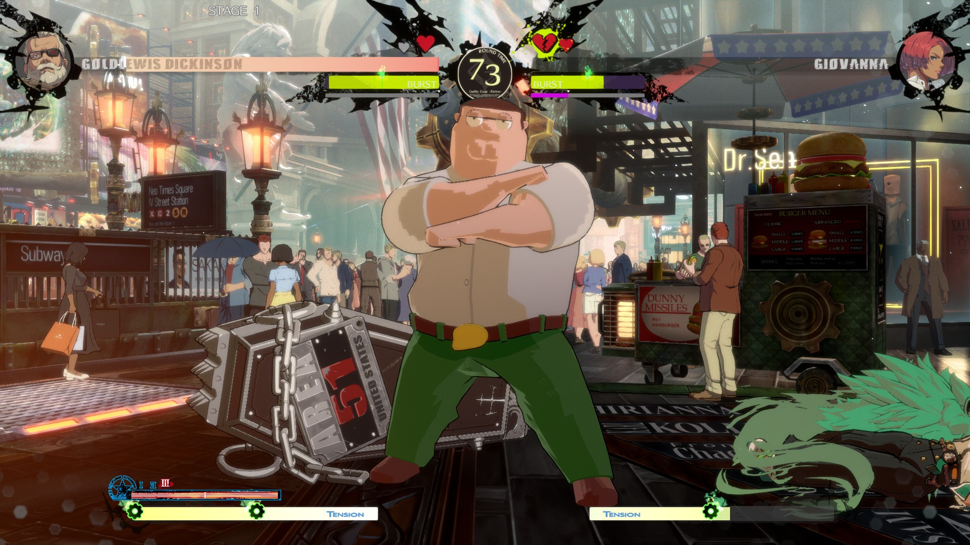 Peter griffin Mod for GUILTY GEAR -STRIVE- | GGST Mods