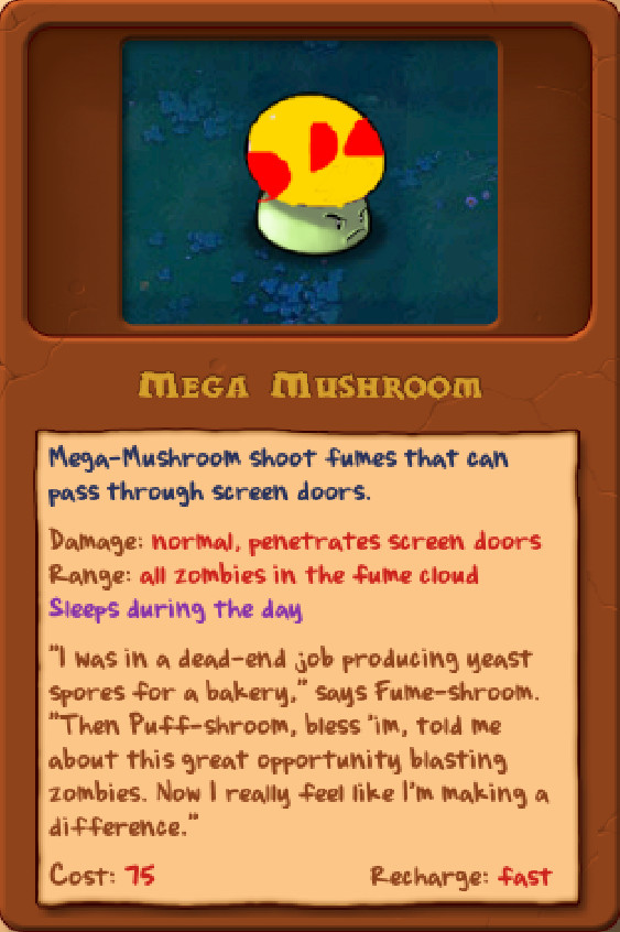 Pvz shrooms replaced with Mario shrooms Mod for Plants vs. Zombies ...