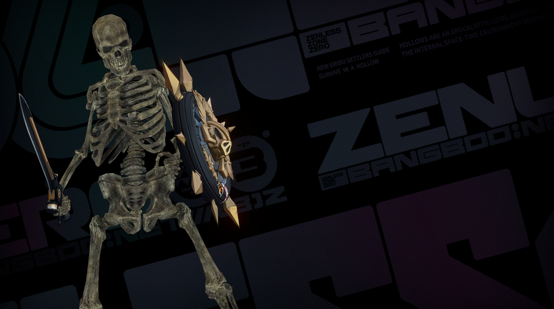 Skeleton Banging on Shield / Caesar Mod for Zenless Zone Zero | ZZZ Mods