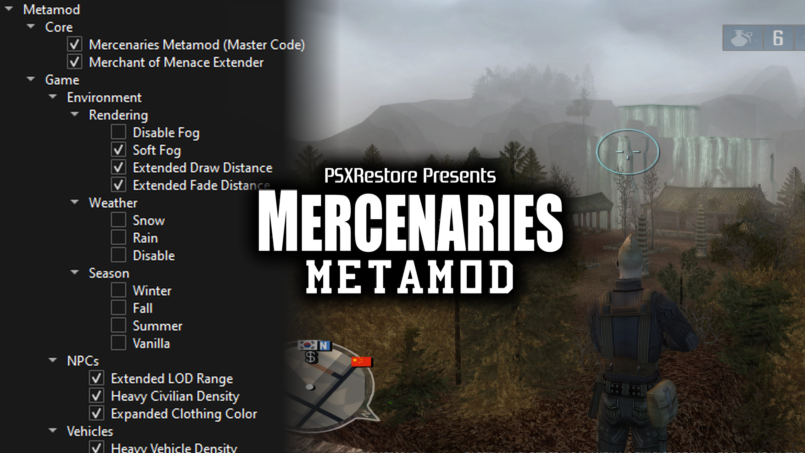 Mercenaries Metamod (PCSX2) Mod for Mercenaries: Playground of ...