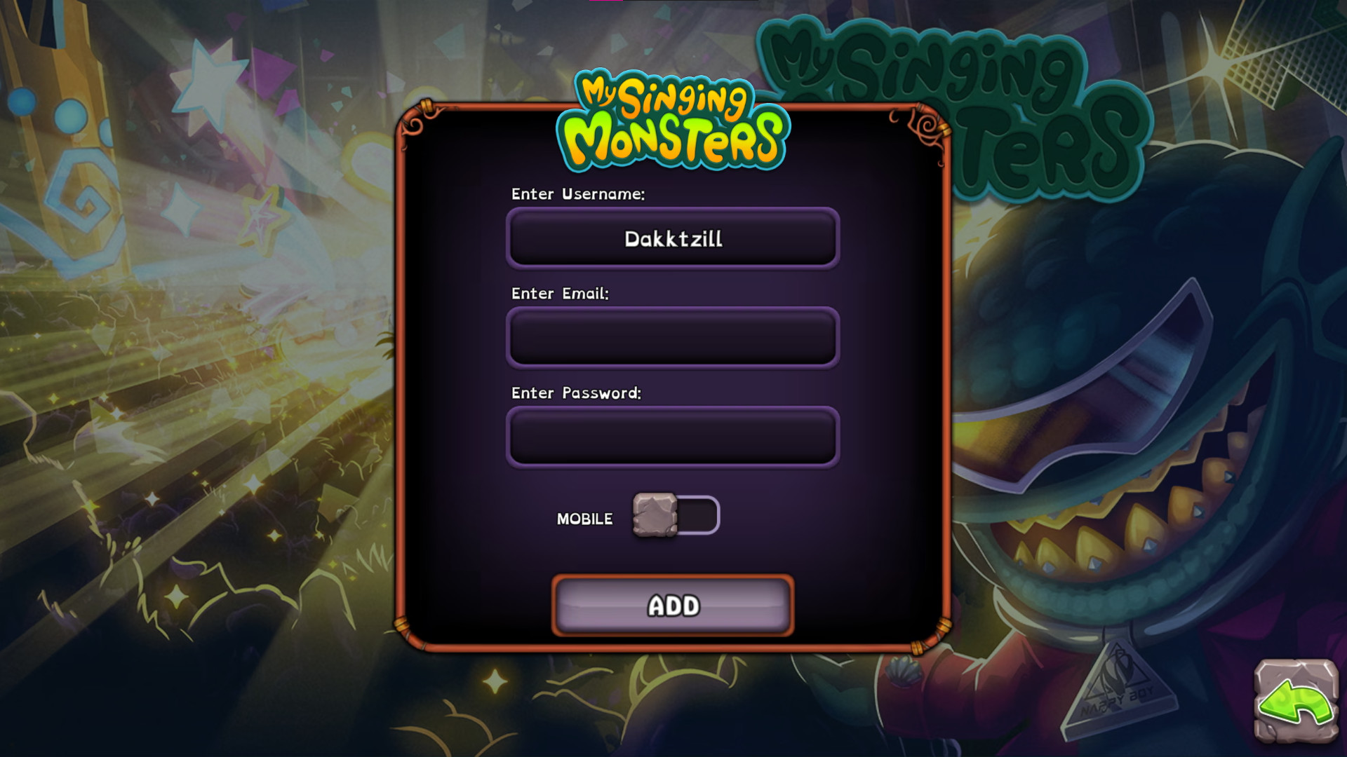 Better Login Mod for My Singing Monsters | MSM Mods
