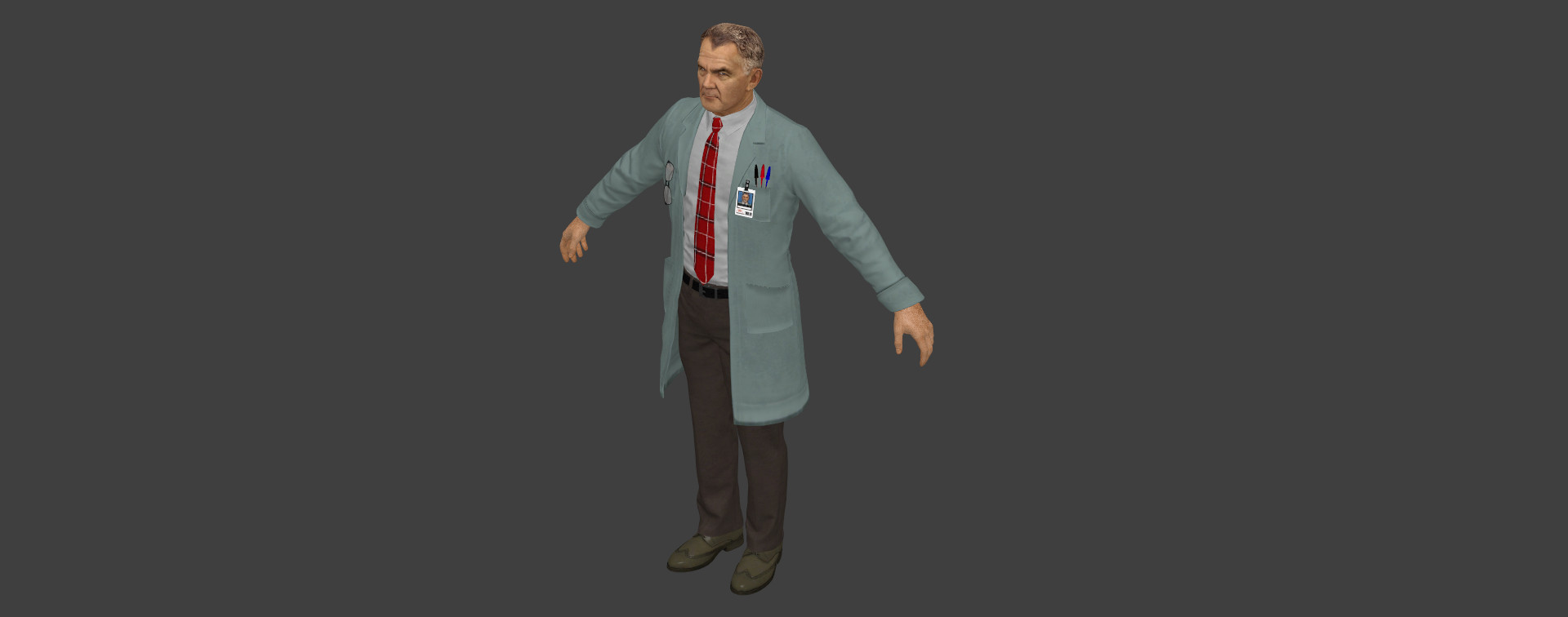 HLA Magnusson with Consistent Hand Skintone Mod for Half-Life 2 | HL2 Mods