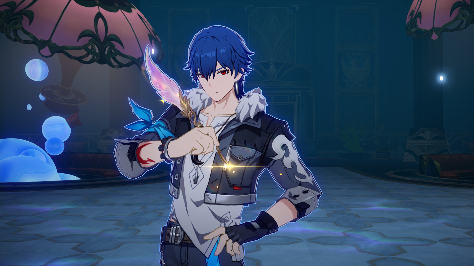 Caelus with Lancer's drip Mod for Honkai Star Rail | HSR Mods
