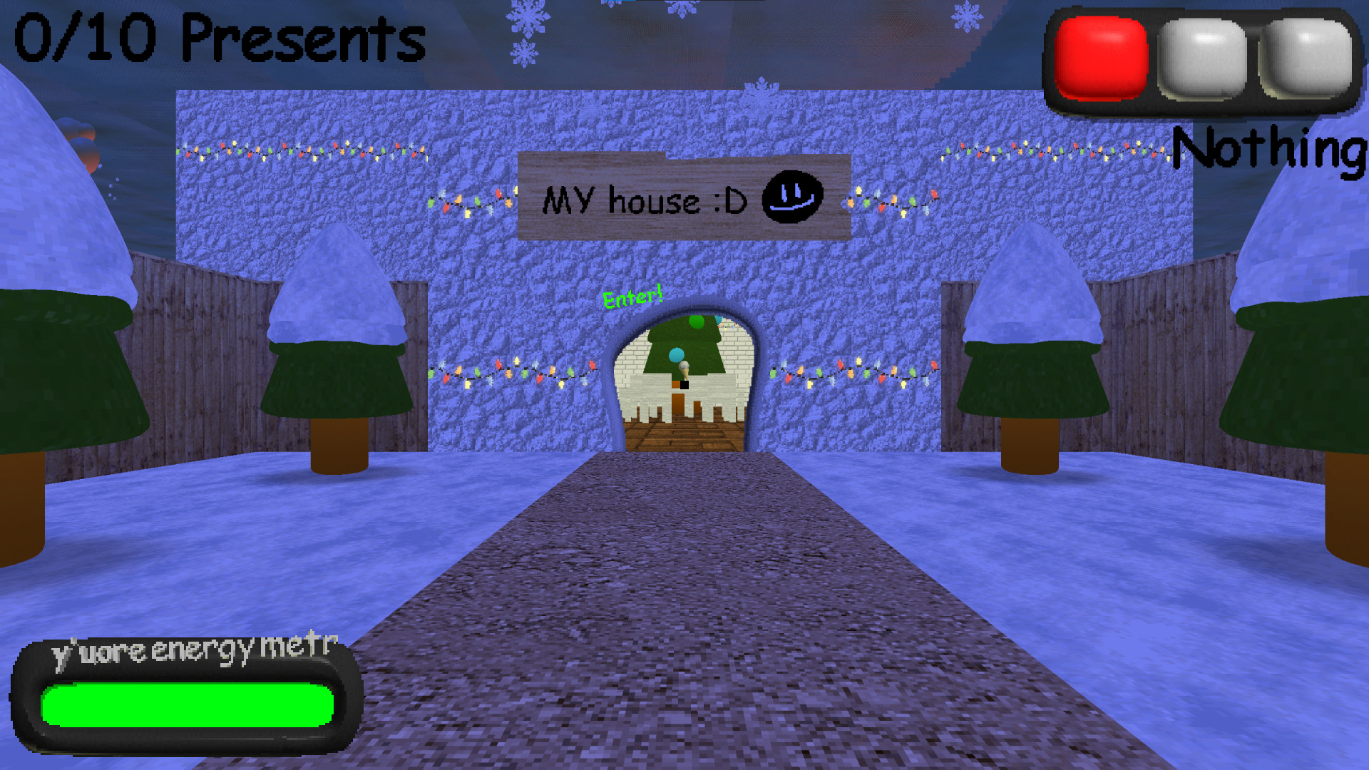 Yang's Christmas Celebration Mod for Baldi's Basics | Baldi Mods