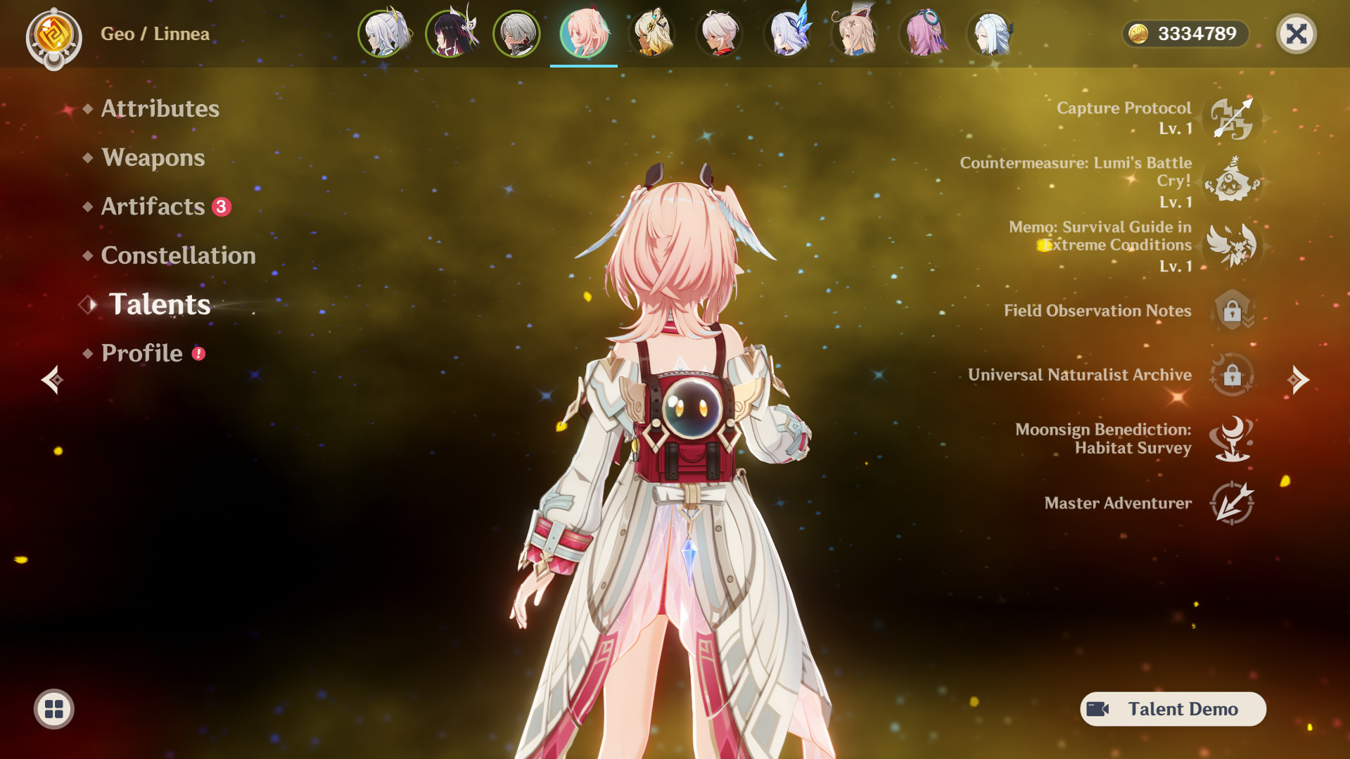 Linnea: Pretty in Pink Mod for Genshin Impact | GI Mods