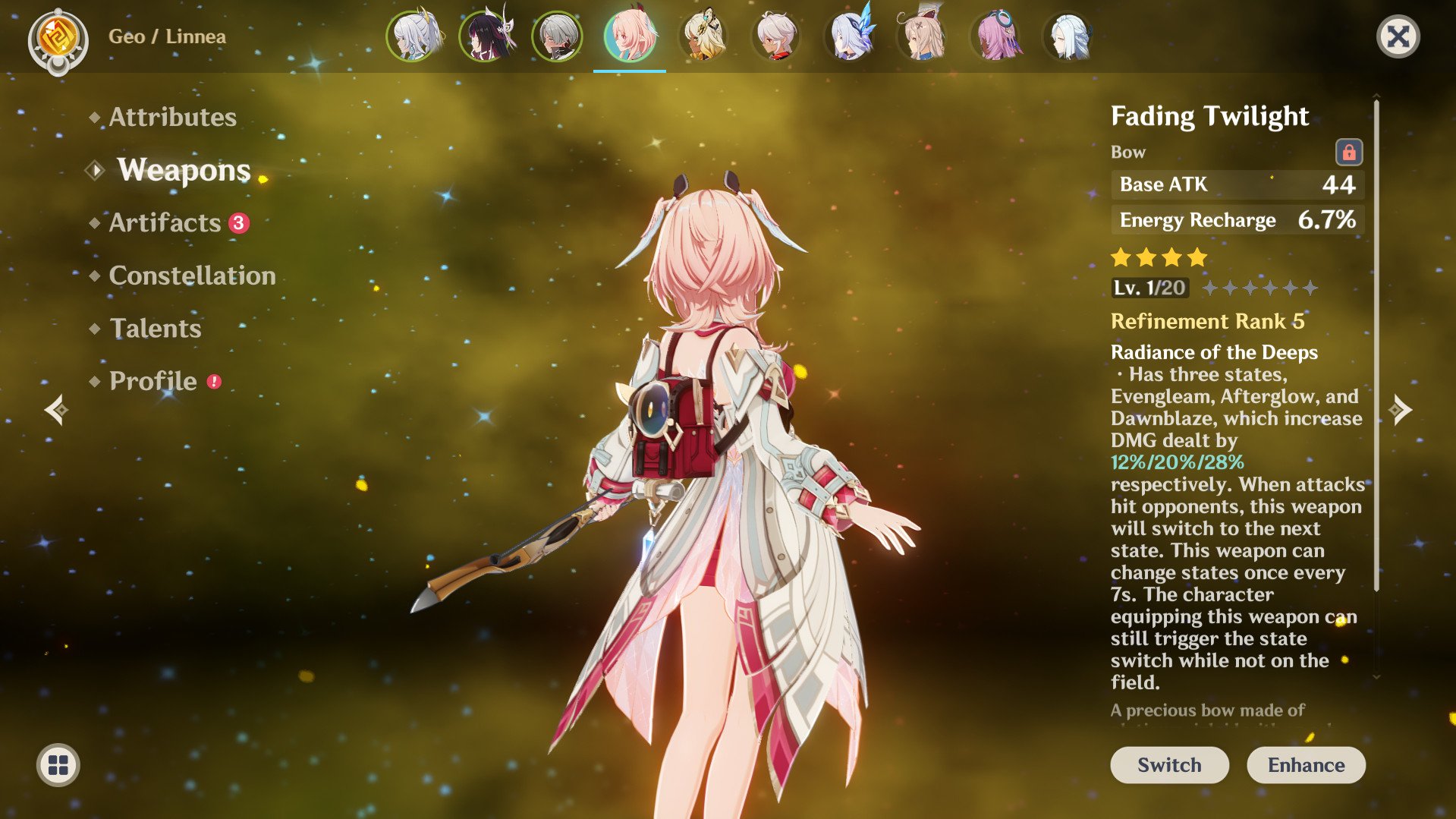 Linnea: Pretty in Pink Mod for Genshin Impact | GI Mods